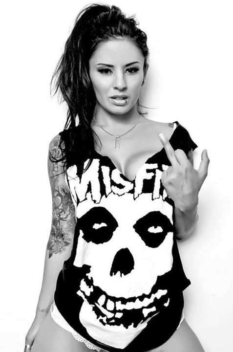 Misfits Fuck Off Punk Girl Punxxx