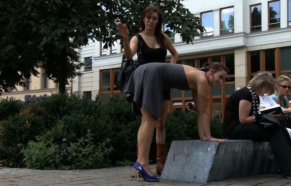 Pubblic Humiliation Bdsm Outdoor Blog Bdsm