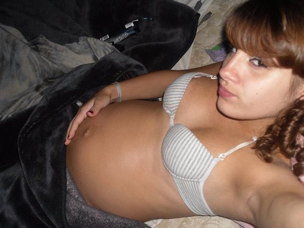 Pregnant Latina Selfshot Pr3gfan