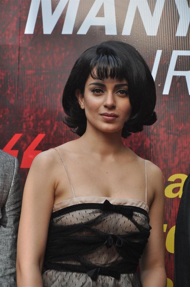 Kangana Ranaut Sizzling Braless Beauty Senorita25