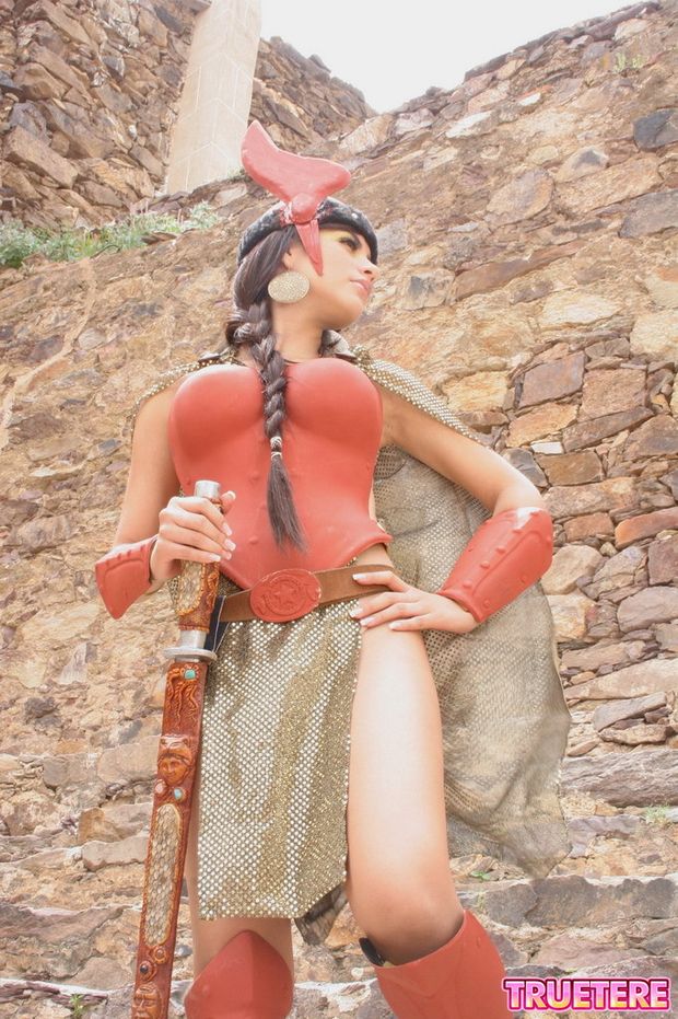 Sexy True Tere As A Walkyria Warrior Babesatcom