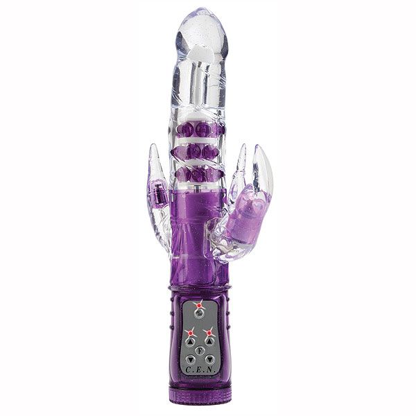 Glitter Triple Stimulator Rabbit Xtoysusa