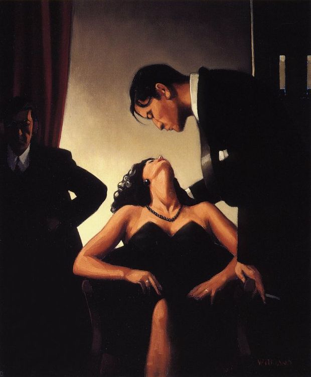 A Game Of Power Jack Vettriano Damga211