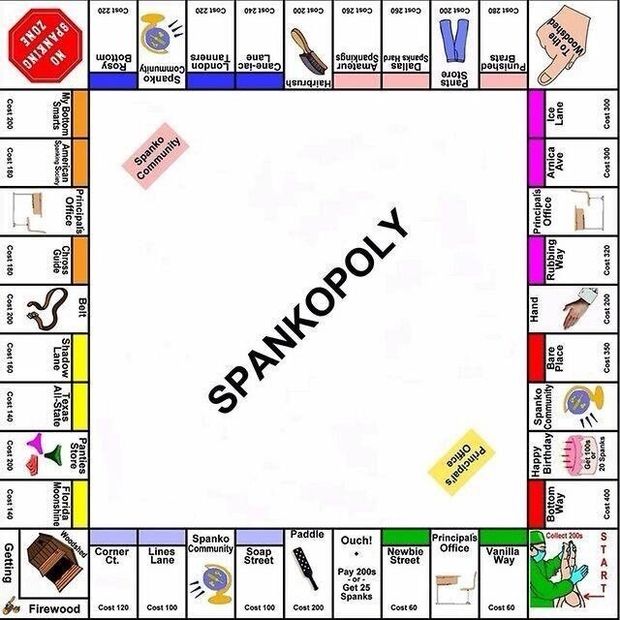 Spankopoly Redhotlaura