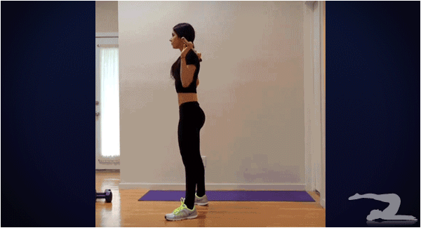 Hot Girl Showing Off With Squats Alteredego