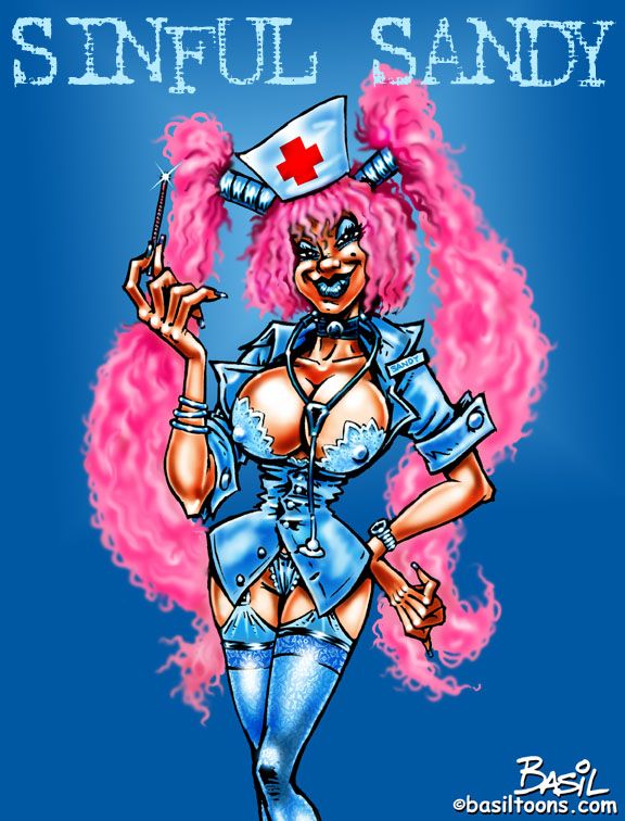 Handsumbaztard Comix Basil Toons Pin 15862491