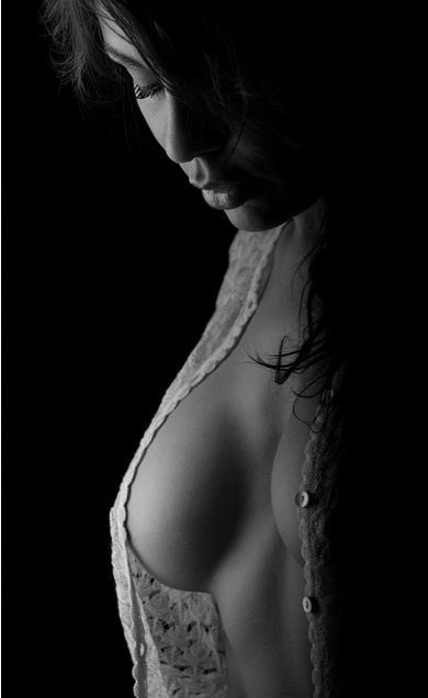 Round Brunette Tits In Open Lace Shirt Noothersneedapply