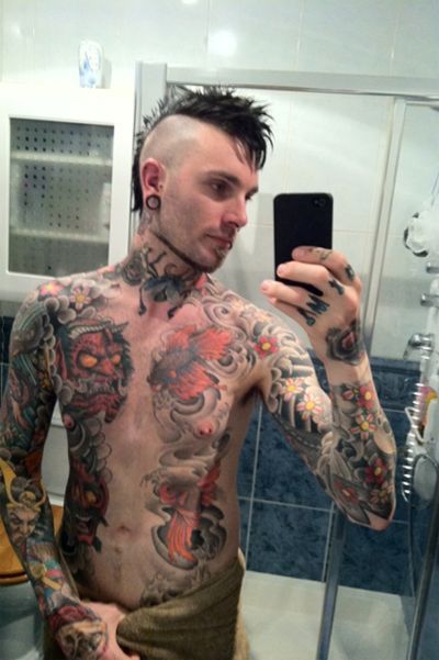 Hot Guy With A Mohawk And Tattoos Dani79