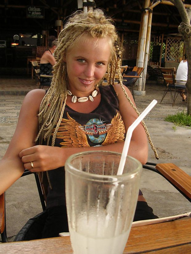 Burning M Cute Dreadlock Gyals Pin 19030071