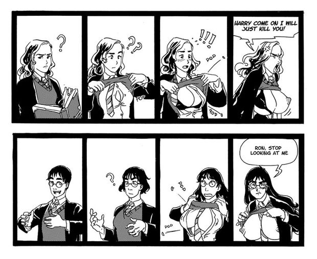 Hary Potter Lol Comic Dani79