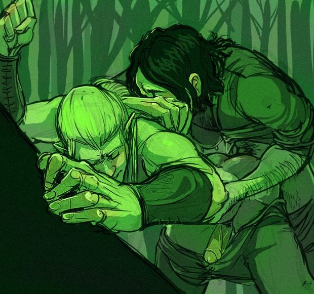Lotr Aragorn And Legolas Dani79