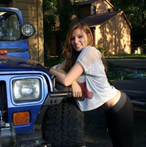 Jeep Girl Vile Perversion