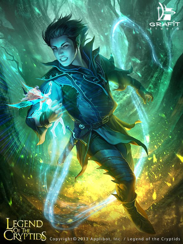 Legend Of The Cryptids By Grafit Art Raeynesong