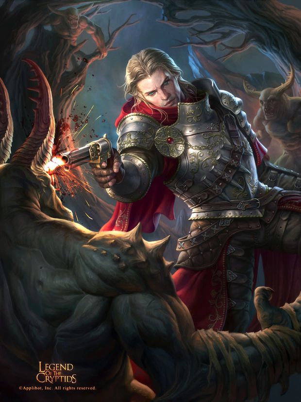 Llustration For Legend Of The Cryptids By Gpzang Raeynesong