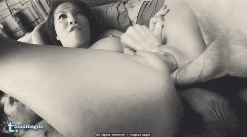 Asian Takes Two Cocks Up The Stinker Beefy 11 Inch Cock