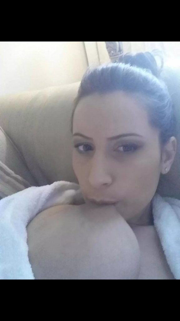 Sucking On Her Own Nipple Brokenteens