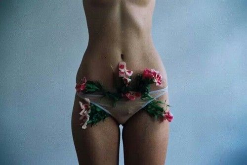Flower Panty Whitedom