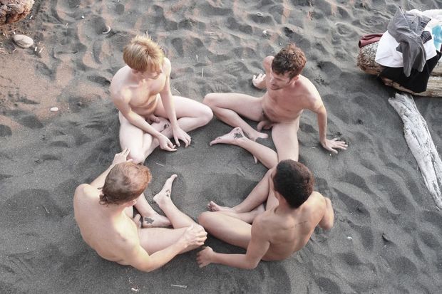 Being Naked Together And In Nature Forneusw
