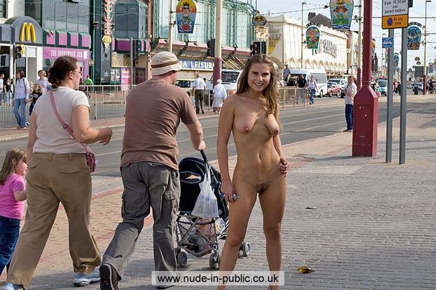 Gina Lorenz Naked In Blackpool Nudeshots
