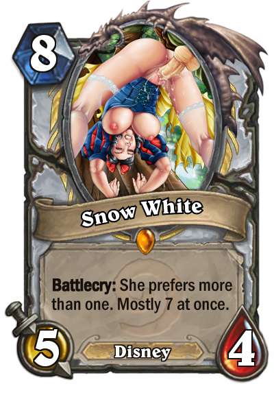 Sex Game Card Snow White Ninacat