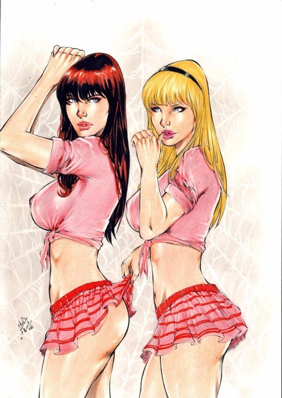 Maryjane Gwenstacy Bigbangbro