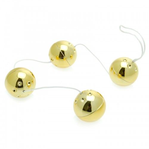 4 Gold Vibro Balls Teresarusso