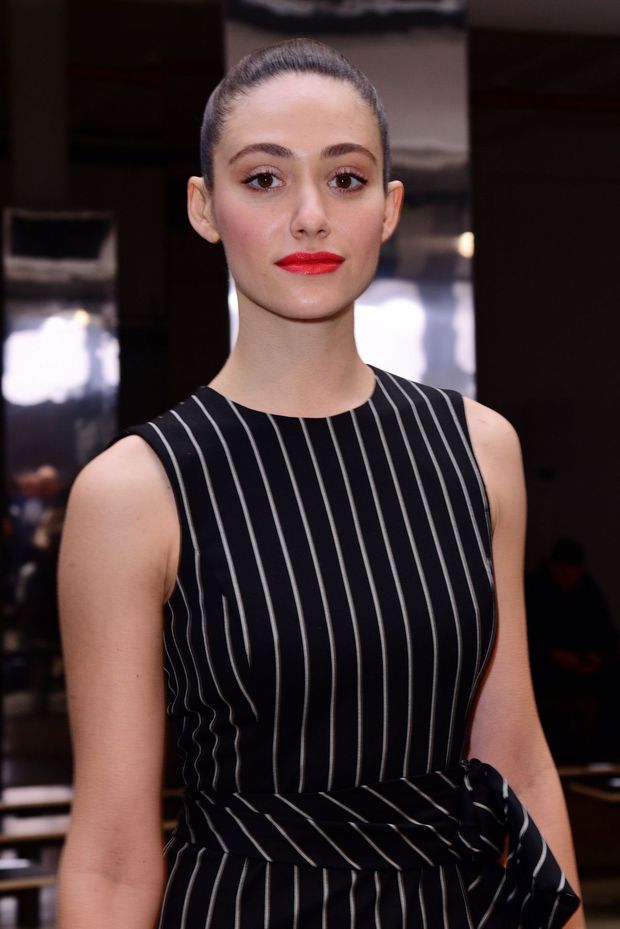 Emmy Rossum 2017 Herrera Fashion Show New Lunch Box