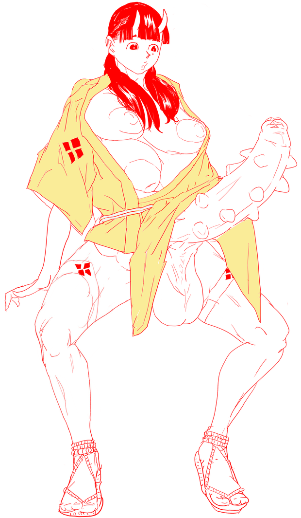 Weird Horned Dick Demon Futa Dongidew