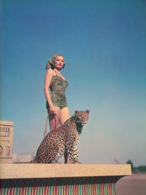 Actress Gene Tierney In Promotional Picture For Vintagehotties