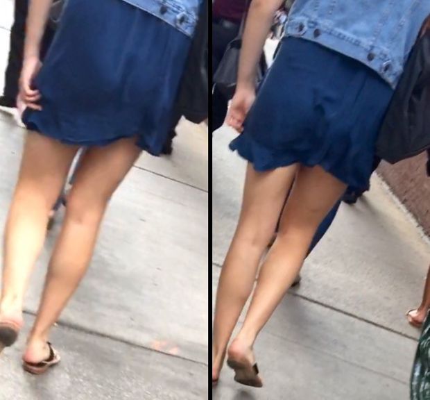 Teen In Sheer Mini Skirt Sadielexxxington