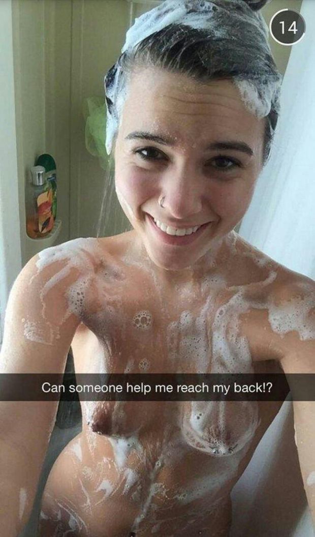 Smiling Nude Teen Brunette Needs Help Nudeamateurteengirls