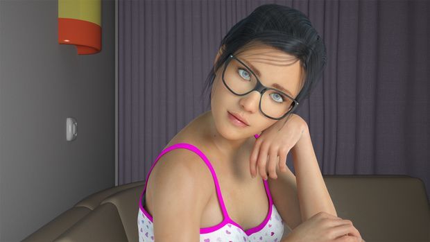 Sexy Teen Face With Blue Eyes And Glasses Epicgirl