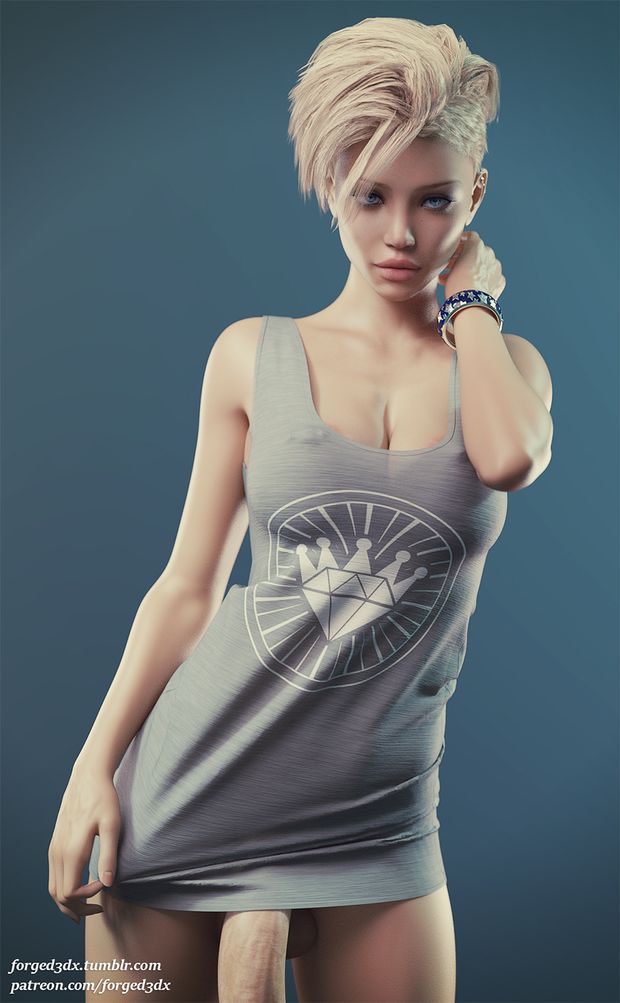 Shemale Blonde Beauty With Sexy Short Hair Epicgirl