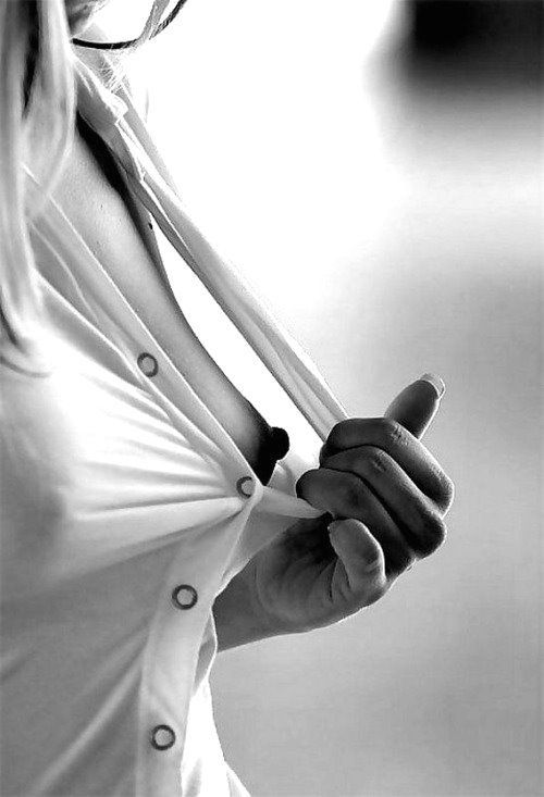 Exposing Her Hard Nipple Hedonisticsatyr