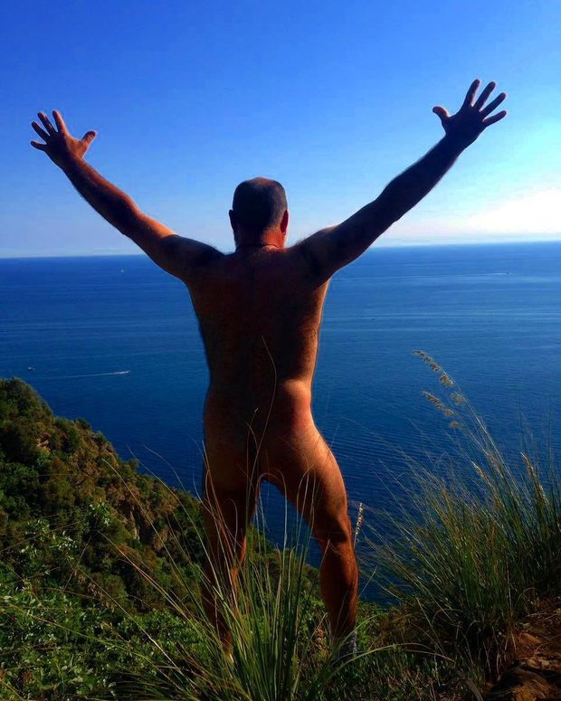Nudehiking Nacktwanderer Nude Men Bear696