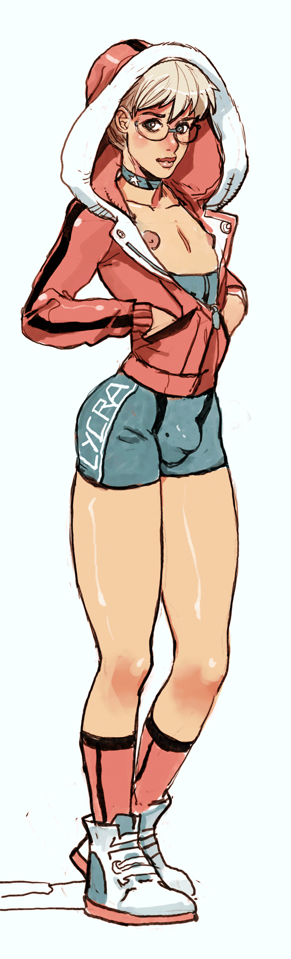 Cartoon Of A Cute Tranny In Erection Neuromant