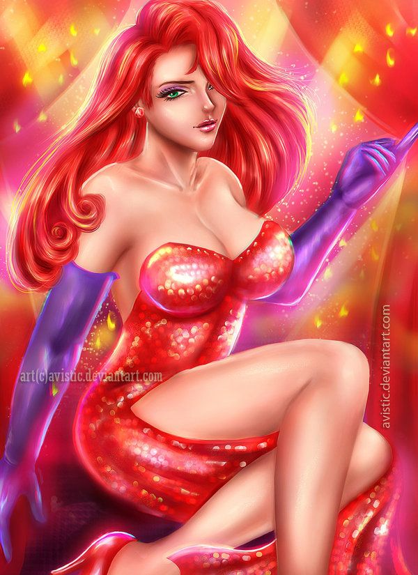 Jessica Rabbit Nsfw Optional By Avistic Bigbangbro 
