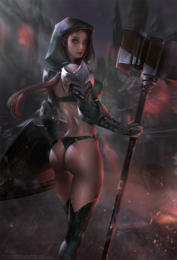 Sexy Paladin By Demonlorddante Cred