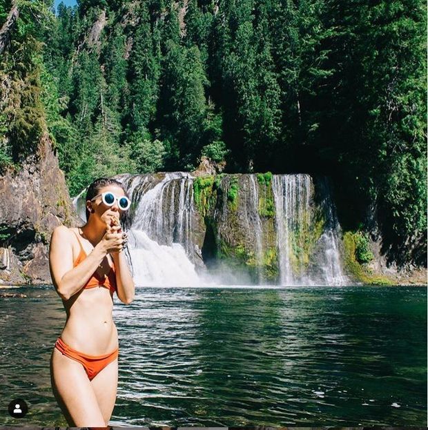 Token By A Waterfall Budcrutch