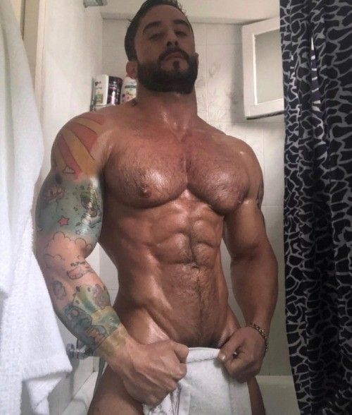 Ricardoca Muscle Men Pin 58094331
