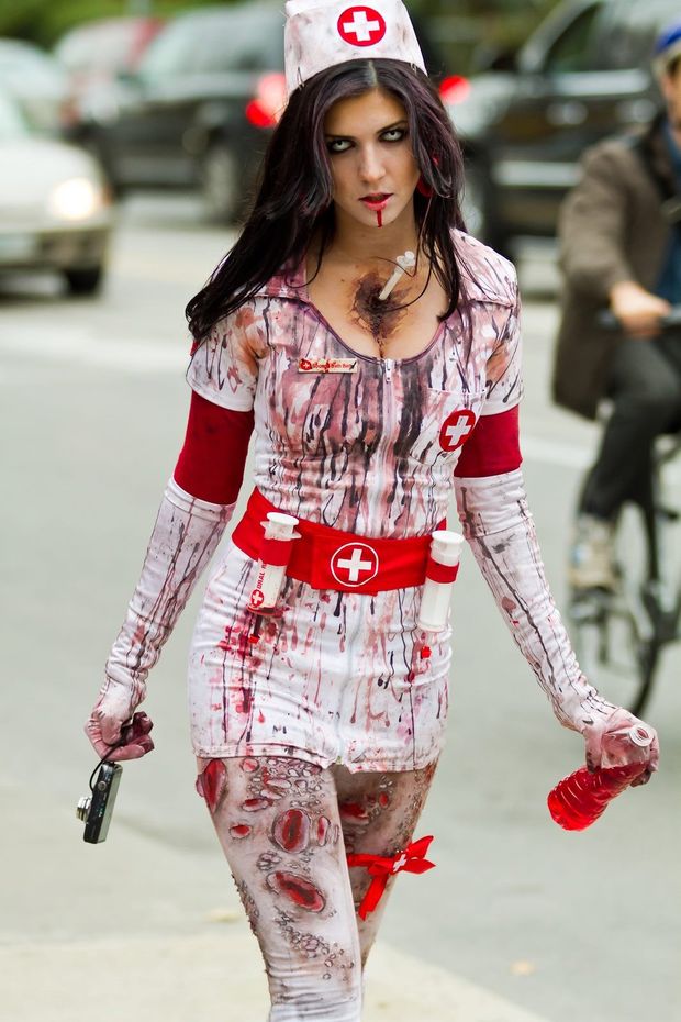 Zombie Nurse Blue92