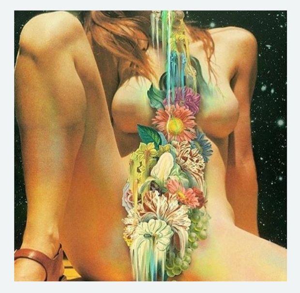 All Chakras In One Line By Flowers Woman Body Crazyshark