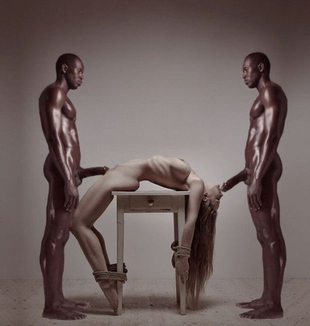 Artistic Interracial Double Penetration Thedarkmaster