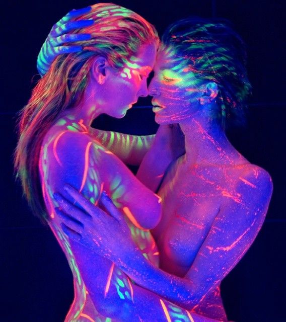Colorful Lesbian Art Pornzsage