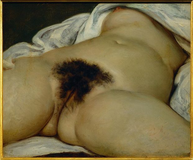 Lorigine Du Monde By Gustave Courbet Fritzz