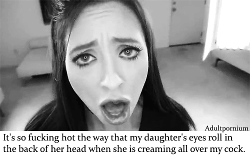 Daughter Eye Roll While Cum On Daddys Cock Blu2020