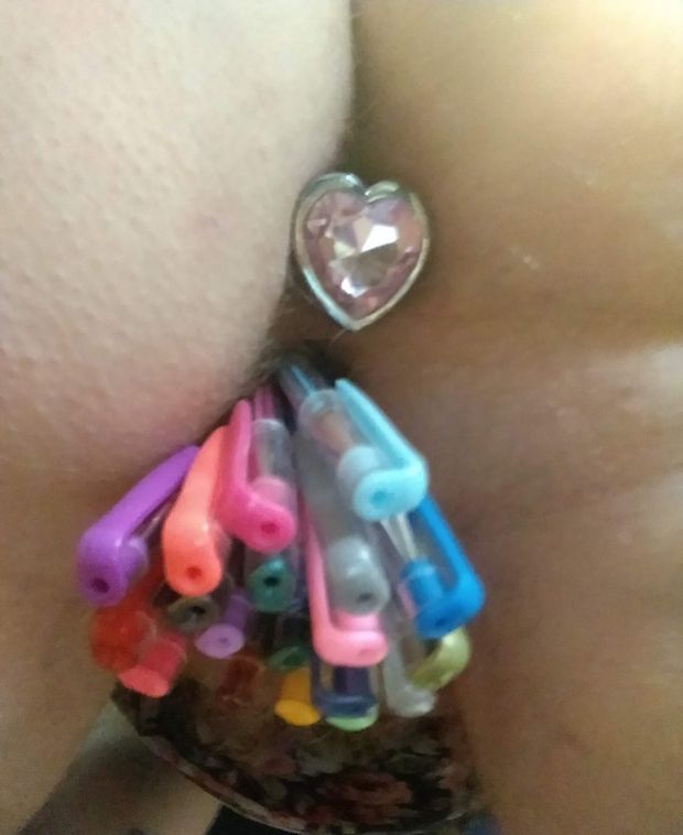 Pens In My Pussy And Plug In My Ass Boxfullofcrayons