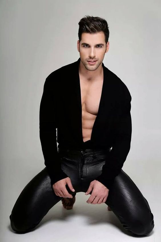 Tight Leather Pants Men Rob Phnix
