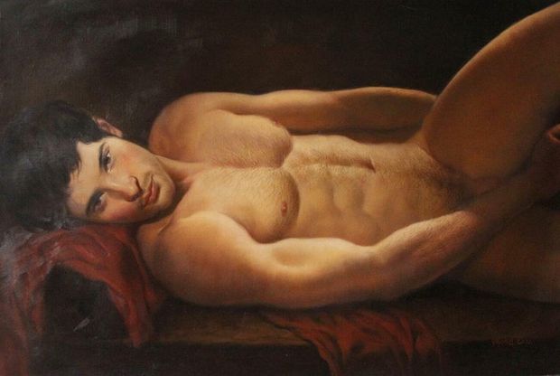 Full Naked Man Canvas Phnix 