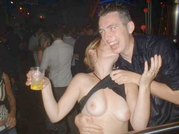 Drunk Tit Exposure 67bigtittylover92